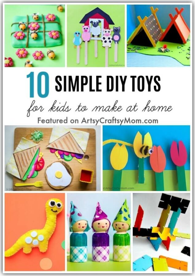 10 Easy DIY Toys To Make At Home