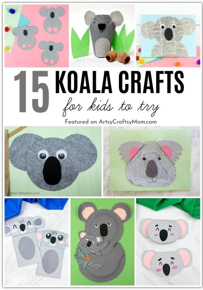 Cute and Easy DIY Mother's Day Koala Bookmark
