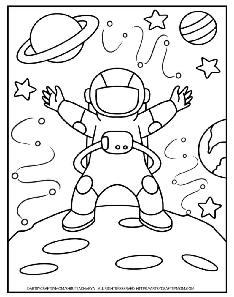 15 Amazing Astronaut Crafts for Kids