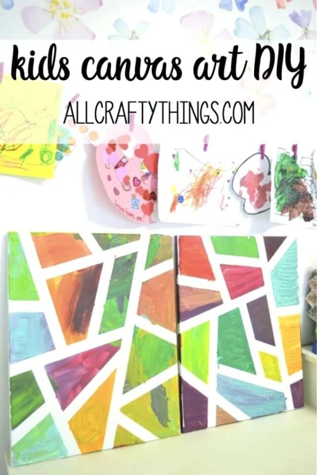 15 Dazzling DIY Wall Art Projects for Kids to Make