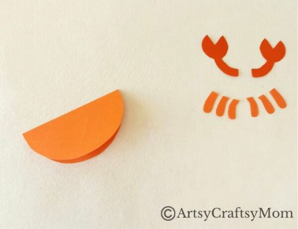 Super Cute Crab Papercraft for Kids