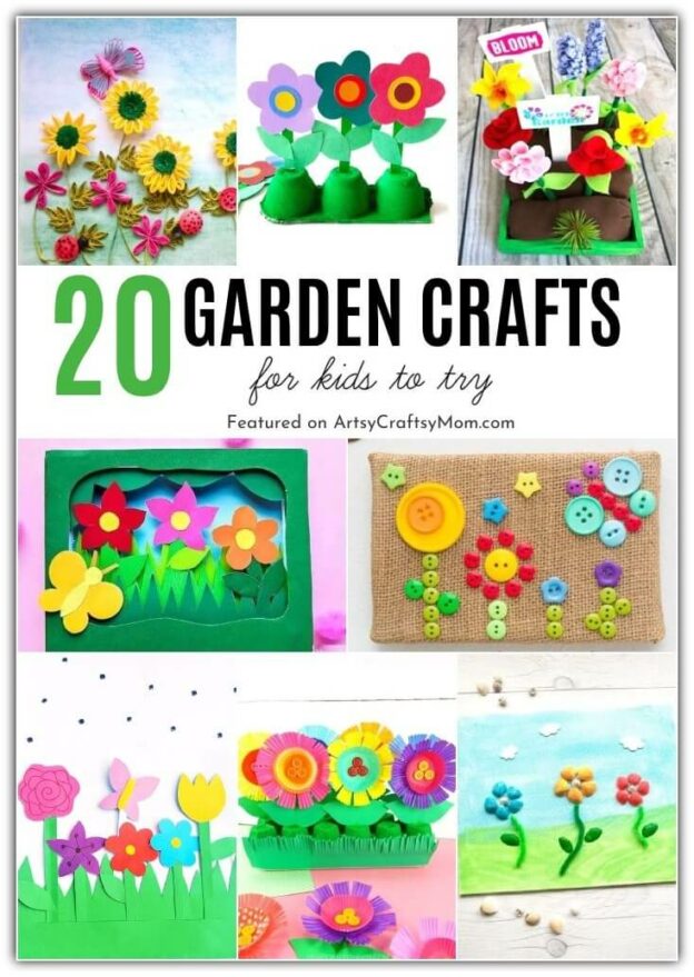 20 Gorgeous Garden Crafts for Kids