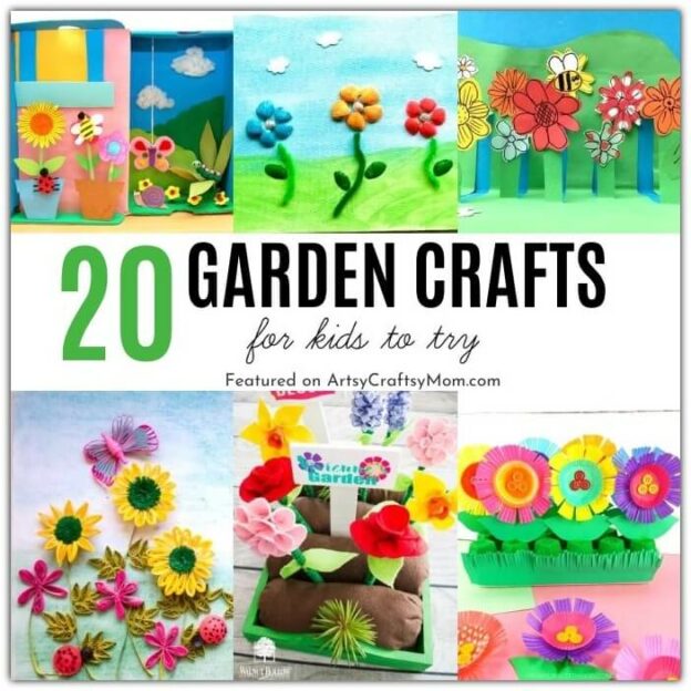 20 Gorgeous Garden Crafts for Kids