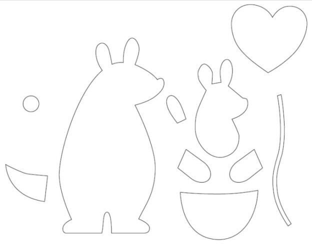 Adorable Mothers Day Kangaroo Craft for Kids