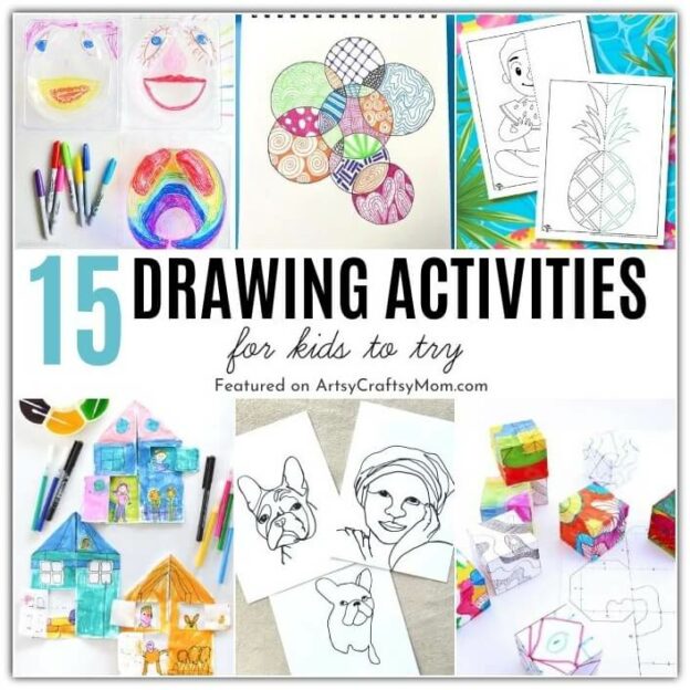 15 Delightful Drawing Activities for Kids