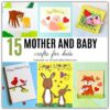 15 Adorable Mother and Baby Animal Crafts for Mother's Day