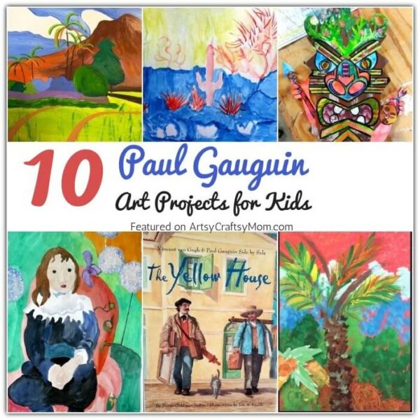 10 Beautiful Paul Gauguin Art Projects for Kids