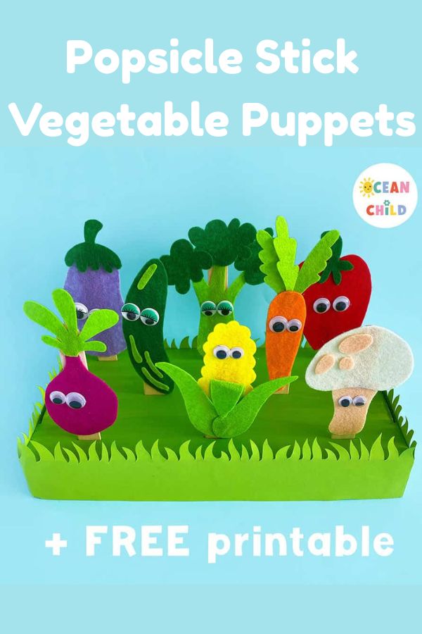 Vegetable People Crafts For Kids How To Adult
