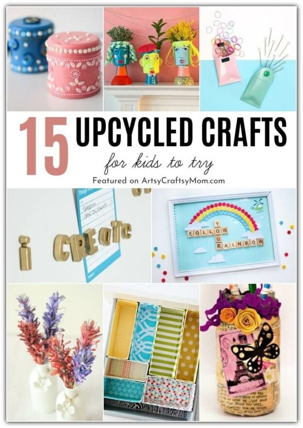 15 Creative Upcycled Crafts for Kids to Make