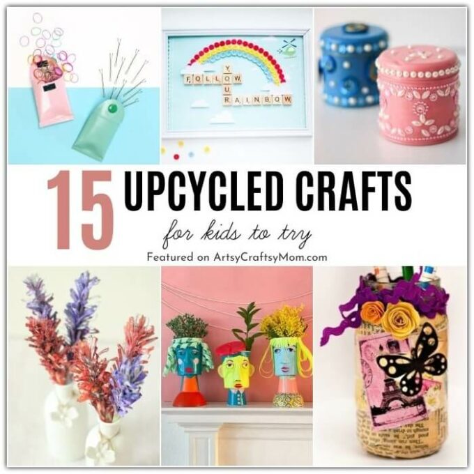 15 Creative Upcycled Crafts for Kids to Make
