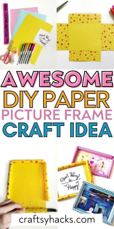 15 Creative DIY Photo Frames for Kids and Teens