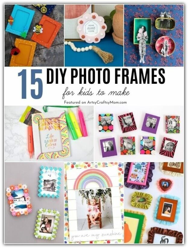 15 Creative DIY Photo Frames for Kids and Teens