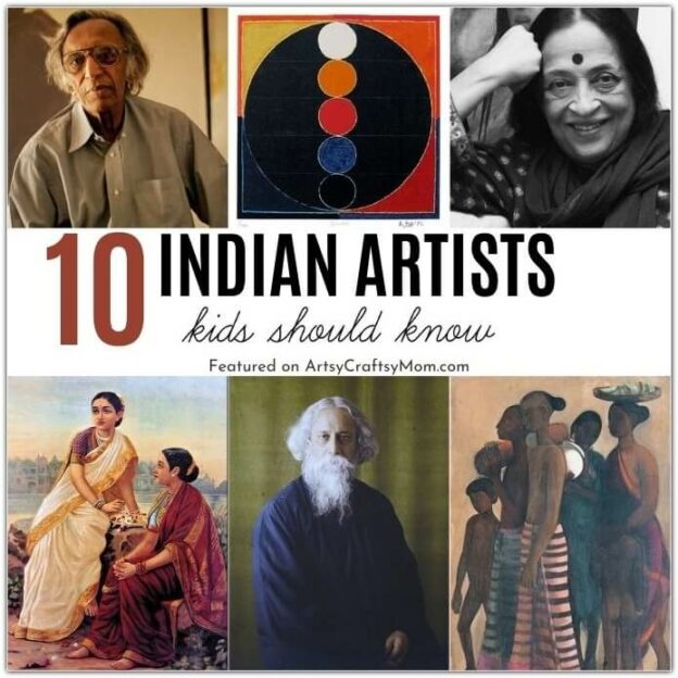 10 Famous Indian Artists Every Kid Should Know