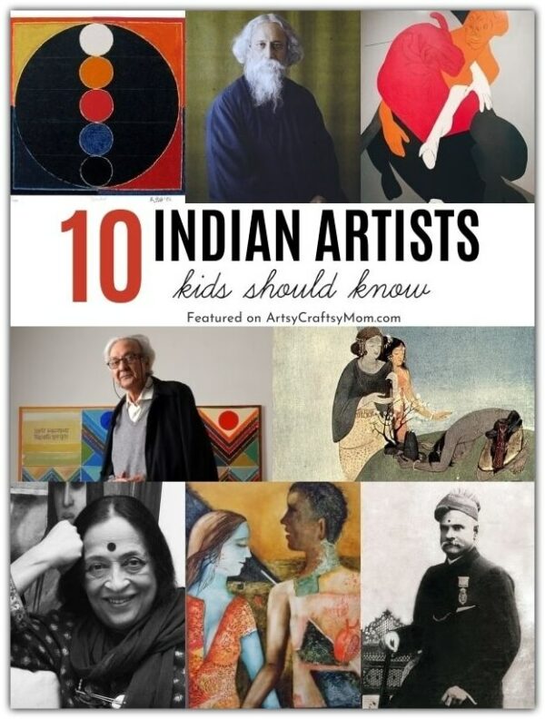 10 Famous Indian Artists Every Kid Should Know