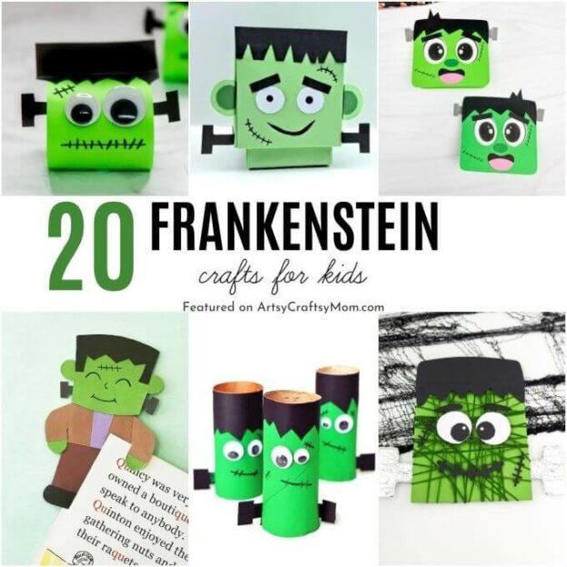 20 Fun Frankenstein Crafts for Kids
