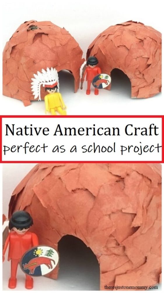 School Project Native American Chinook Plankhouse For Classroom Native