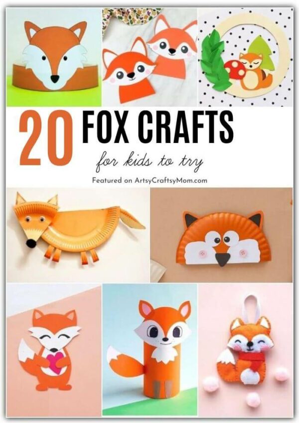 20 Fun and Easy Fox Crafts for Fall