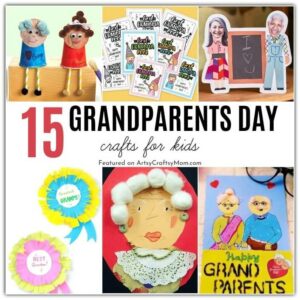 15 Gorgeous Grandparents Day Crafts for Kids