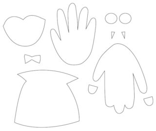 Creative Handprint Dracula Craft for Halloween