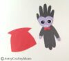 Creative Handprint Dracula Craft for Halloween