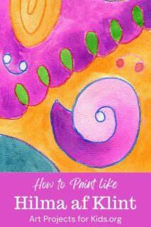 10 Beautiful Hilma af Klint Art Projects for Kids
