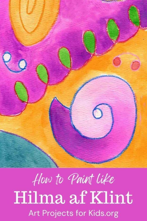 10 Beautiful Hilma af Klint Art Projects for Kids