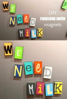 20 Awesome DIY Fridge Magnets for Kids and Teens