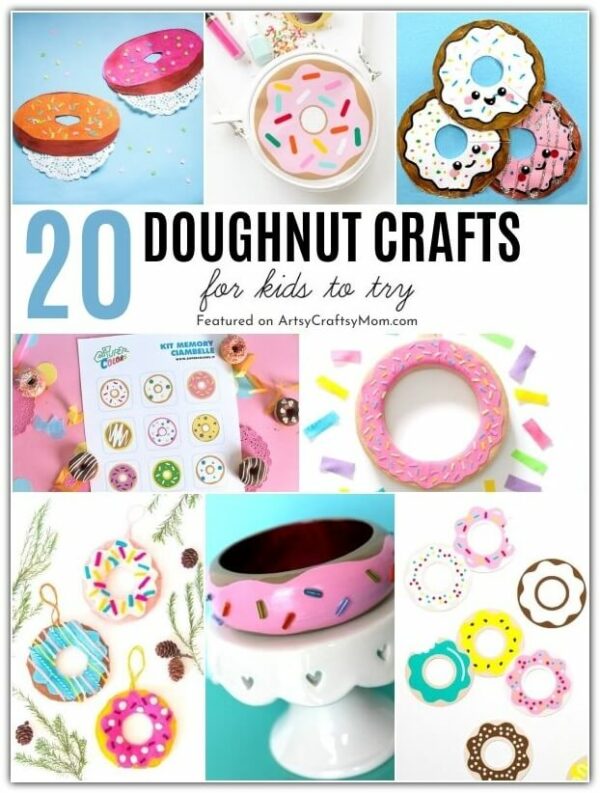 20 Fun Doughnut Crafts for National Donut Day