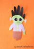 Easy Handprint Frankenstein Craft for Kids