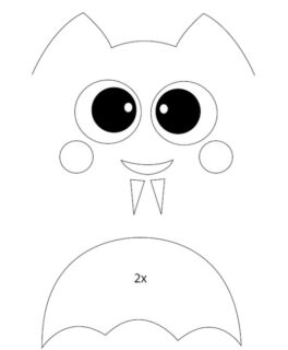 Easy and Fun Paper Plate Bat Craft for Kids
