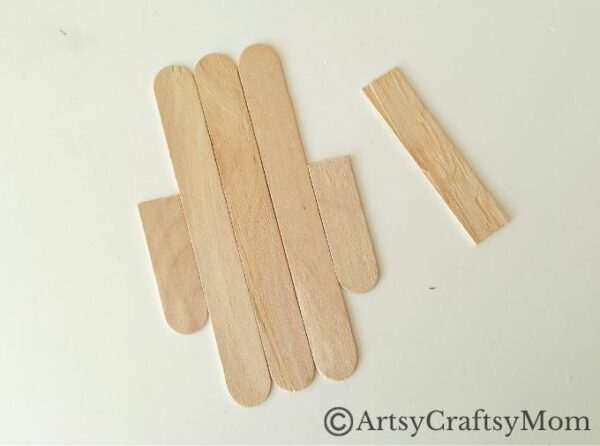 Festive Popsicle Stick Nutcracker Craft for Kids
