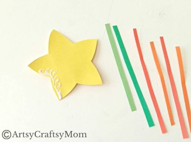 Simple and Sparkling Star Wand Pencil Topper Craft