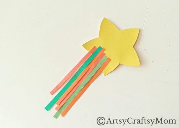 Simple and Sparkling Star Wand Pencil Topper Craft