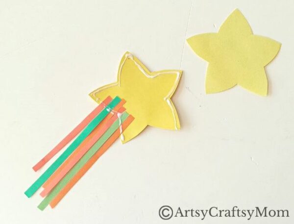 Simple and Sparkling Star Wand Pencil Topper Craft