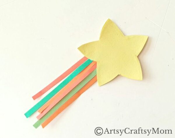 Simple and Sparkling Star Wand Pencil Topper Craft