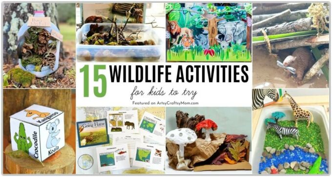 15 Wonderful Wildlife Theme Activities For Kids To Do At Home