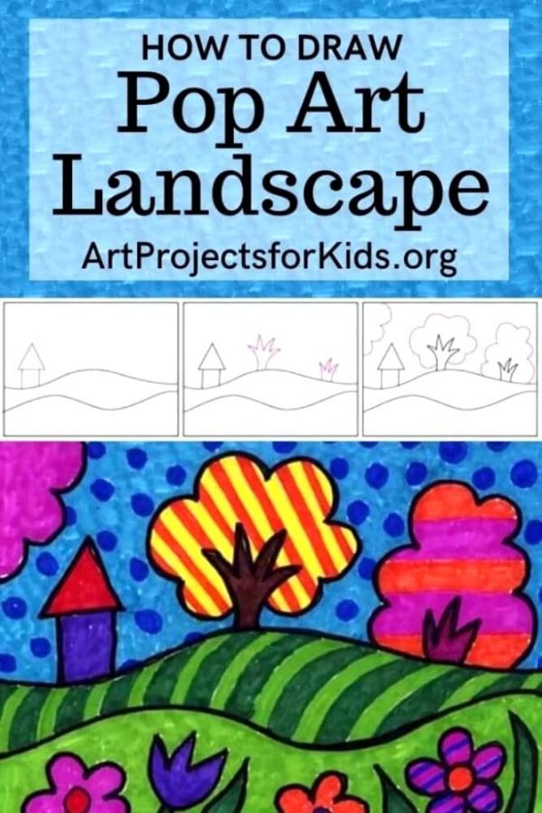 15 Bright and Peppy Pop Art Projects for Kids