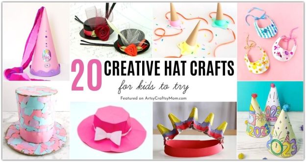 20 Creative Hat Crafts for National Hat Day