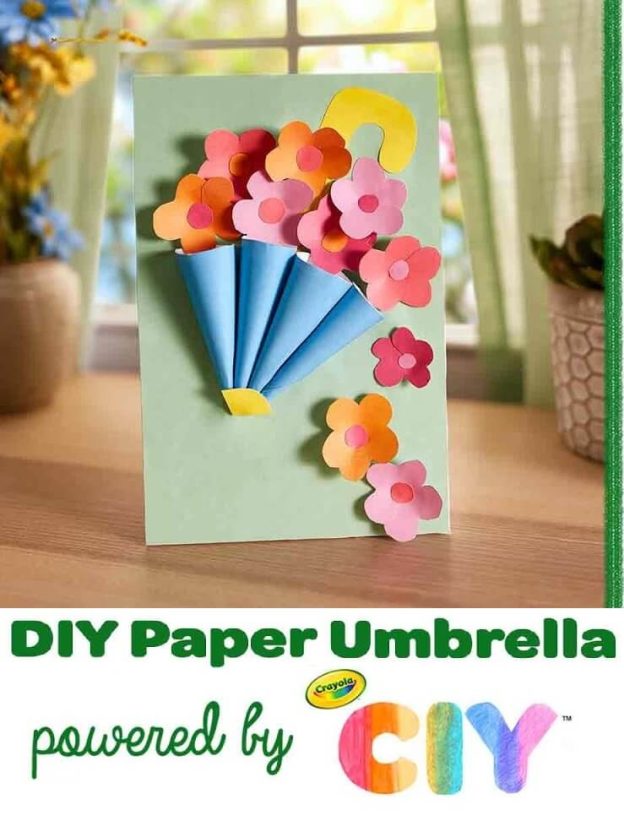 25 Unusual Umbrella Crafts for Kids