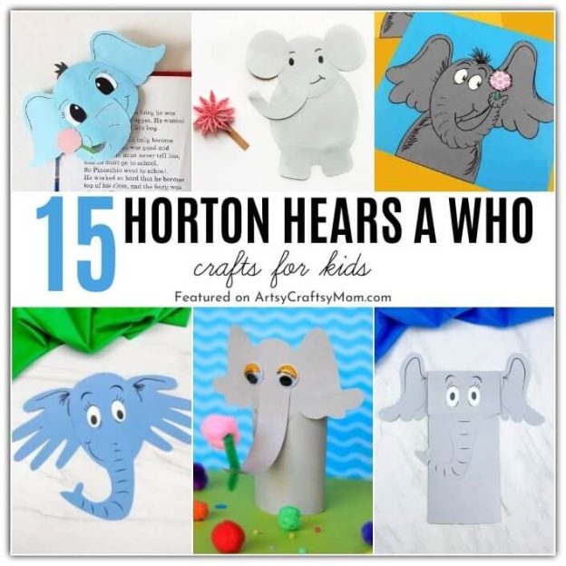 15 Delightful Horton Hears a Who Crafts for Kids