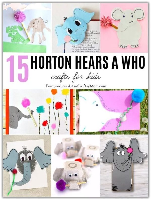 15 Delightful Horton Hears a Who Crafts for Kids