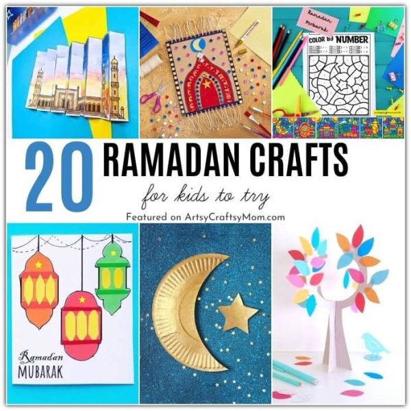 20 Beautiful Ramadan Crafts and Activities for Kids