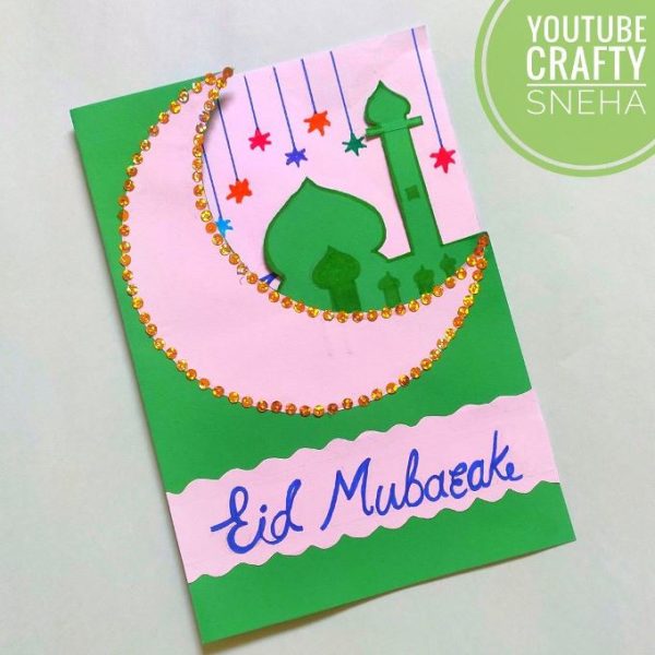 15 Easy DIY Eid Cards for Kids to Make