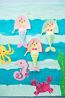 25 Mesmerizing Mermaid Crafts for Kids and Teens