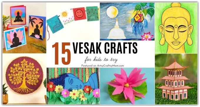 15 Vibrant Vesak Crafts for Kids and Teens