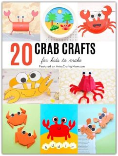 20 Creative Crab Crafts for Kids